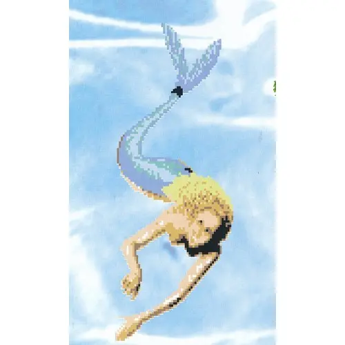 Morski motiv SIRENA 3 od mozaika