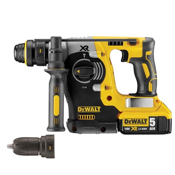 Aku. SDS+ el. pneumatski čekić 18 V/5,0 Ah - DCH274P2 - DeWalt