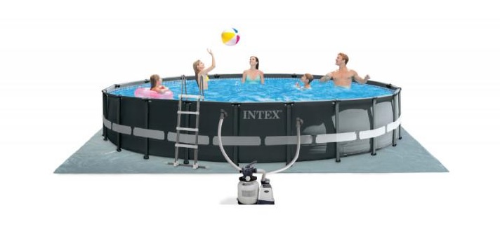 Bazen Intex metalni okvir sa peščanom pumpom 6.1 x 1.22m Ultra XTR Frame (060498)