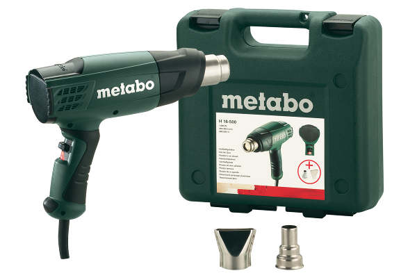 Pištolj za vreli vazduh 1600W - H 16-500 u koferu - METABO