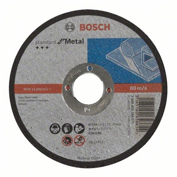 .Rezna ploča ravna 115x2. 5 Standard for Metal, 2608603164, Bosch