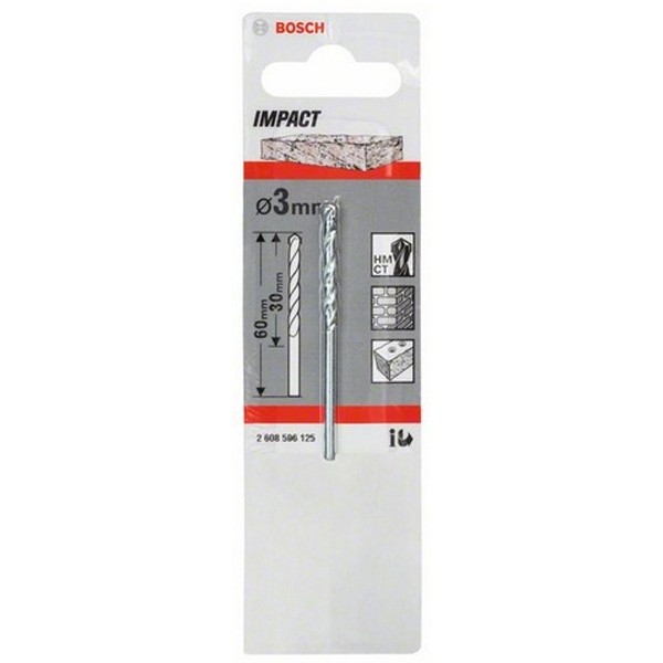 Burgija za kamen - Impact Ø 3 mm , 2608596125, Bosch