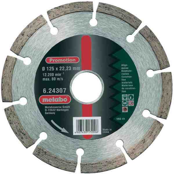 Dijamantski disk za beton 115mm X 22,23mm Metabo