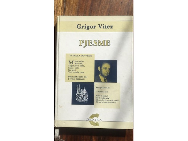 Pjesme - Grigor Vitez