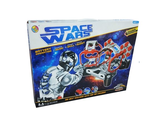 SET Space Wars pistolji i meta