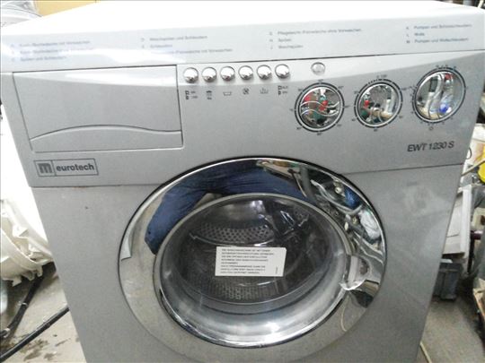 Eurotech masina za pranje i susenje u delovima