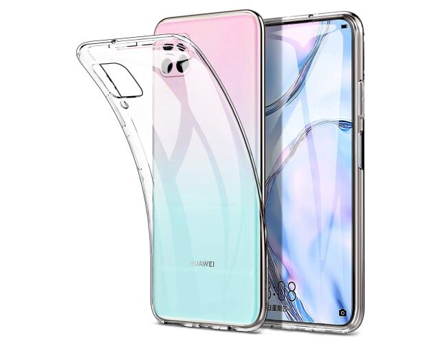 Silikonska futrola Ultra Thin - Huawei P40 Lite/Nova 6 SE Transparent
