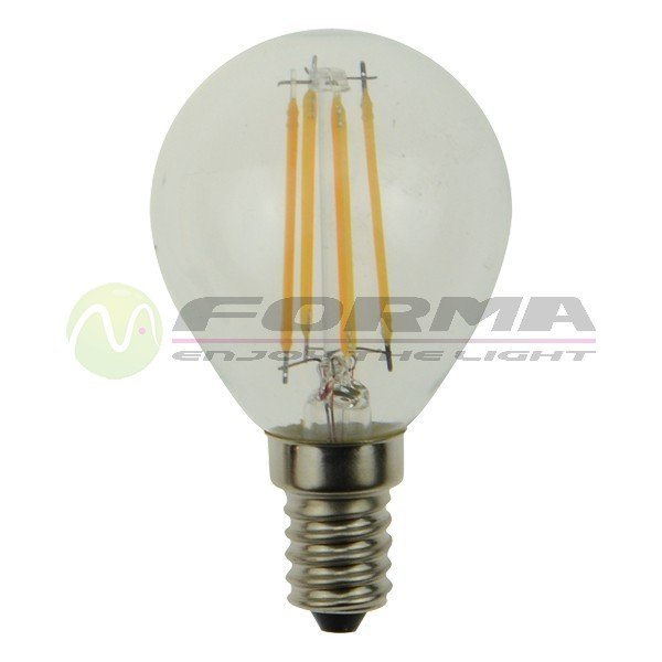 LED sijalica E14 G45 4W Filament LFB-4G45-4