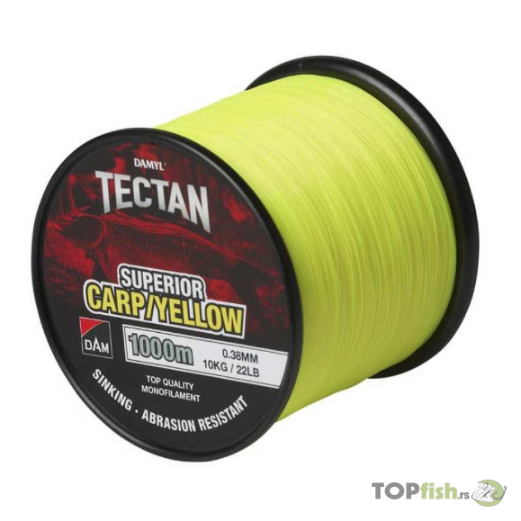 DAM Damyl Tectan Superior Carp Yellow 1000m