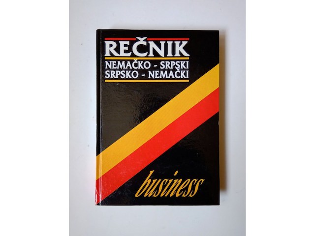 REČNIK NEMAČKO - SRPSKI BUSINESS