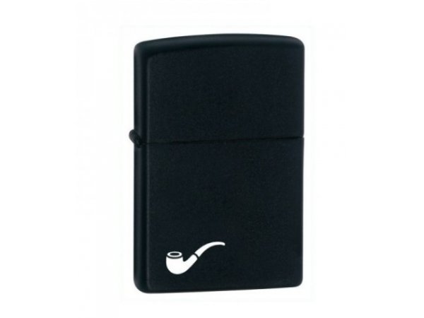 UPALJAČ ZIPPO BLACK MATTE PIPE LIG