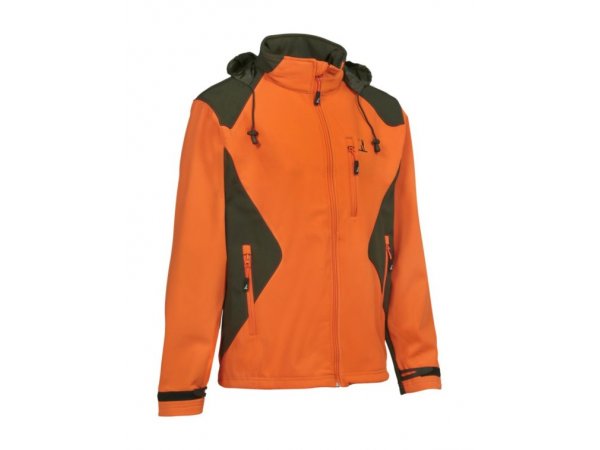 POLAR JAKNA SOFTSHELL ORANGE