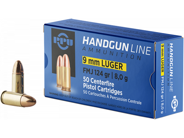 METAK PIŠTOLJSKI PPU 9mm DUGA 8g