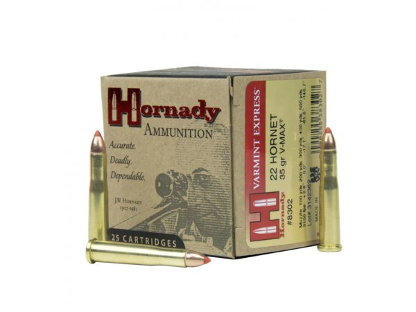 Karabinski metak 22 HORNET 35GR V-MAX-2,3g