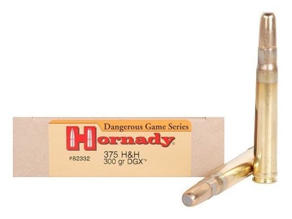 KARABINSKI METAK HORNADY .375 H&H 300GR DGX-19,5g