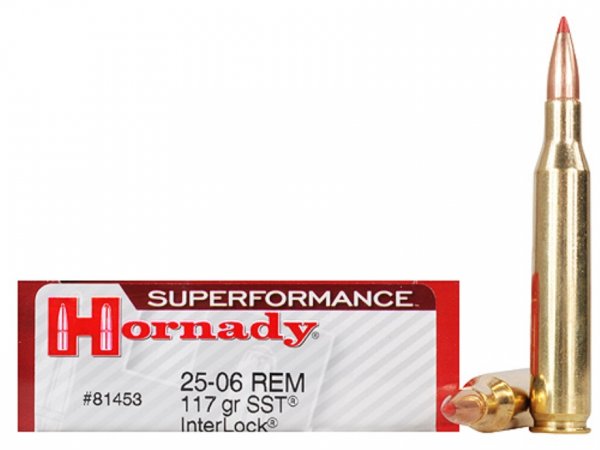 KARABINSKI METAK HORNADY .25-06 REM. 117GR SST-7,6g