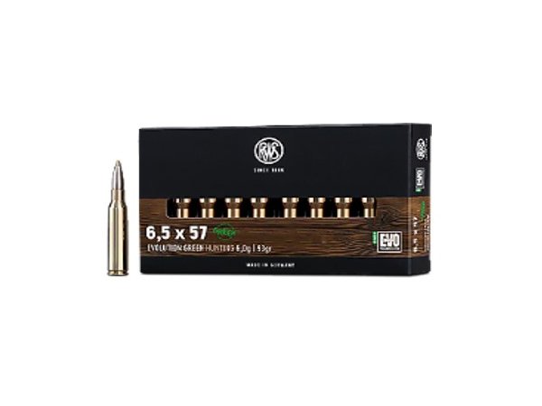 KARABINSKI METAK RWS 6.5X57 EVO GREEN 6.0 gr