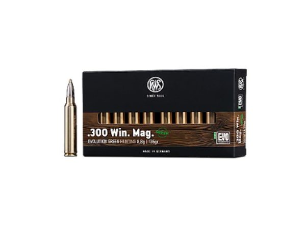 Karabinski metak rws .300 win. mag. evo green 8.8 gr