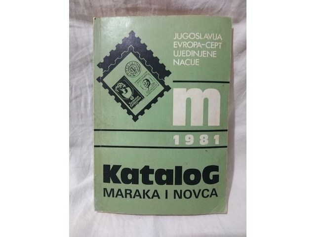 Katalog maraka i novca 1981 Juga-EU cept-UN