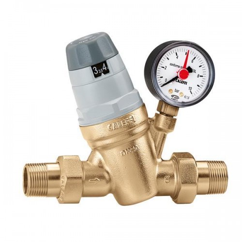 REGULATOR PRITISKA 6/4 SA MANOMETROM – CALEFFI