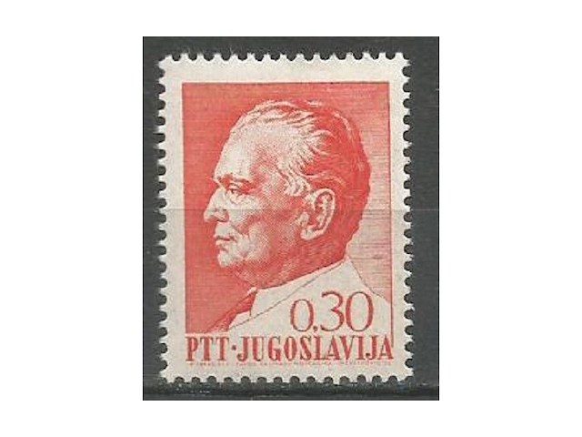 Tito redovne 0.30 din 1967.,čisto