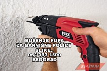 Busenje rupa u betonu