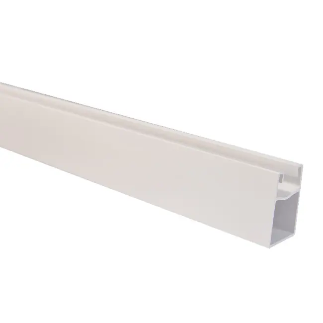LETVICA-PROFIL PVC 60 x 40mm – dužina 2m sa žljebom