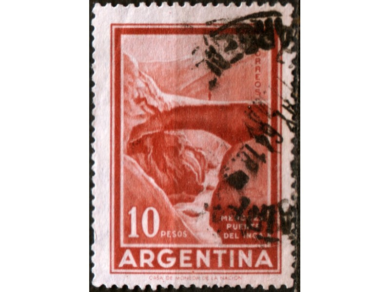 kt144x, 01. jul.1960. Argentina Mi704(-o-)1/7