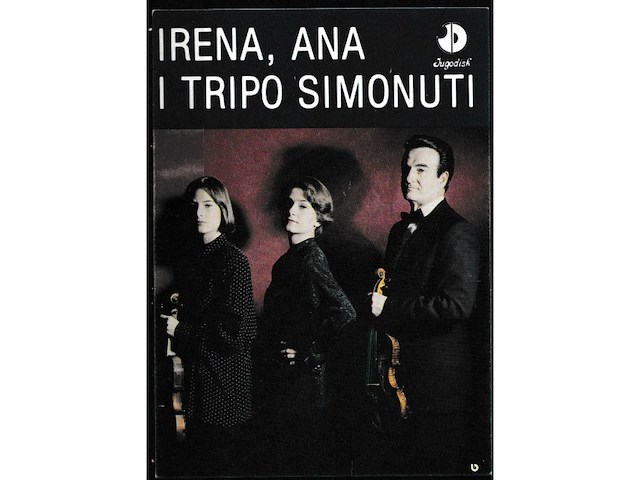 Irena,Ana i Tripo Simonuti- Originalni potpis