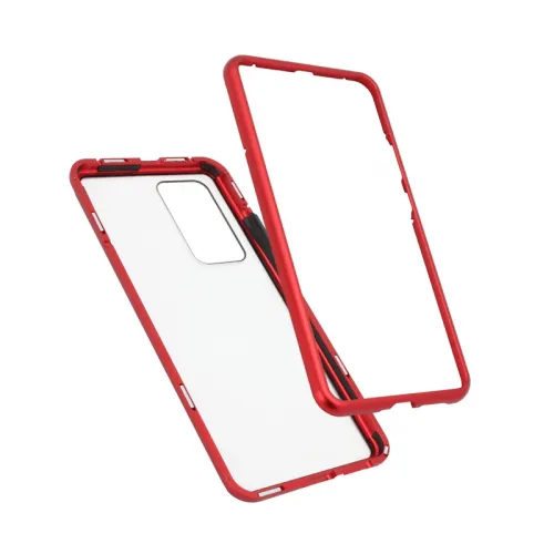 Futrola - maska Magnetic za Huawei P40 Pro crvena