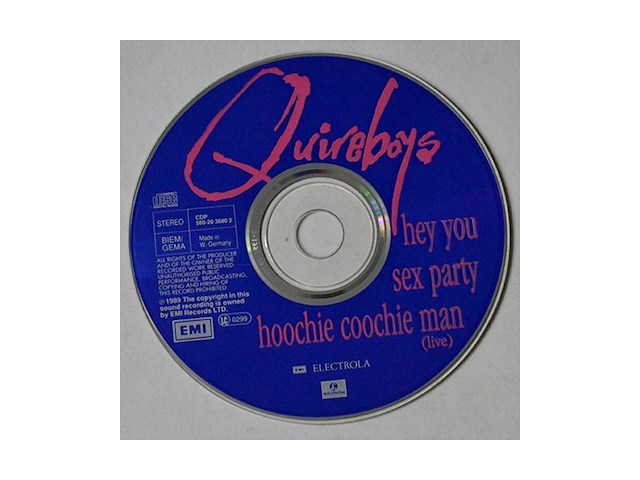 Quireboys - Hey You (samo CD)