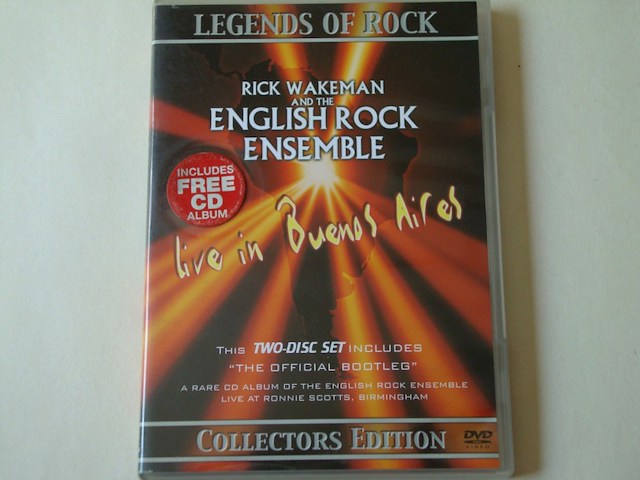 Rick Wakeman &; The English Rock Ensemble - Live (DVD+CD