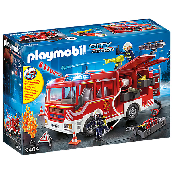 Playmobil Vatrogasno vozilo sa figurama