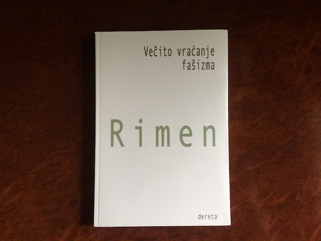 Vecito Vracanje Fasizma - Rimen