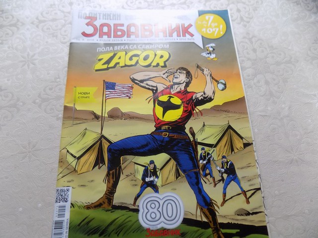 Zabavnik 3475-Pola veka sa sekirom ZAGOR