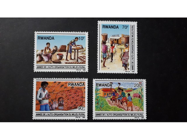 Ruanda 1989. ** Kompl. ser.