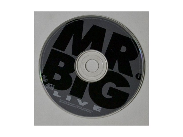 Mr. Big - Live (samo CD)