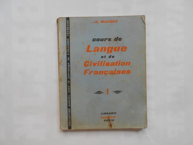 Kurs francuskog jezika I, G.Mauger, hachette