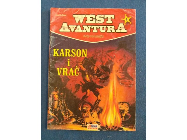 WEST AVANTURA broj 3 - KARSON I VRAC