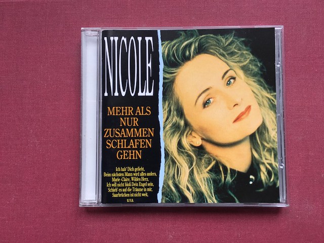 Nicole - MEHR ALS NUR ZUSAMMEN SCHLAFEN GEHN 1993