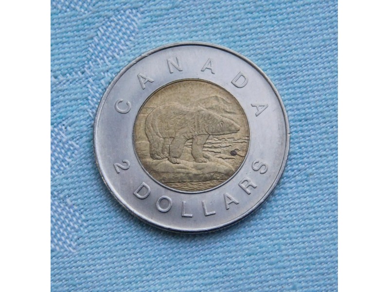 Canada 2 dollars 2002