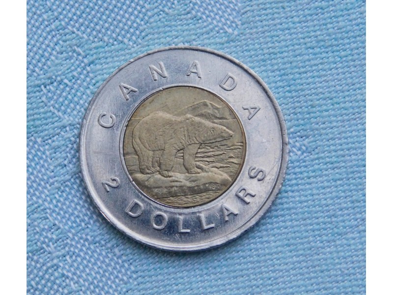 2 dollars 1996 - Canada