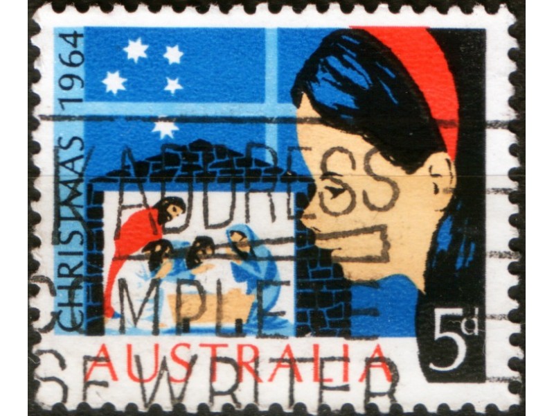 kt137n, 21. okt.1964. Australia Mi348(-o-)1/1