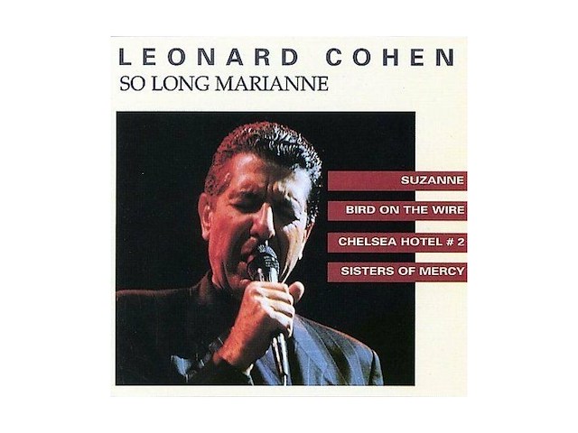 LEONARD COHEN - SO LONG, MARIANNE/cd compilation