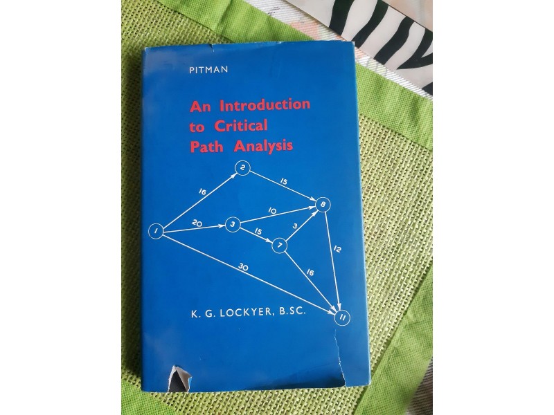 An introduction to critical path analysys, Pitman