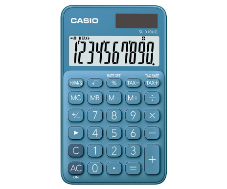 CASIO Kalkulator SL-310UC blue
