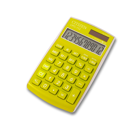 CITIZEN Kalkulator CPC-112 green