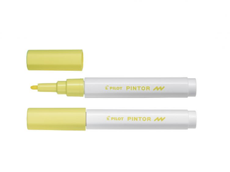 Pilot marker PINTOR SW-PT-F-PY pastel yellow