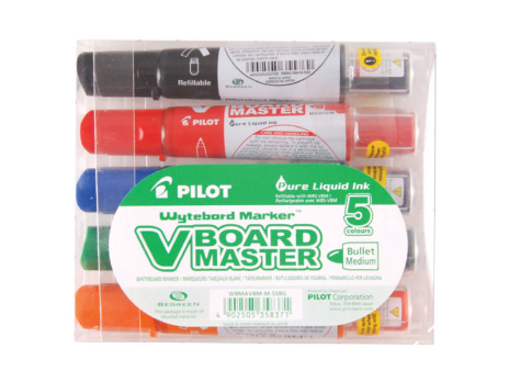 PILOT V-Board markeri set WBMA-VBM/5