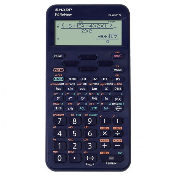 SHARP Kalkulator EL-W531TLB-BL